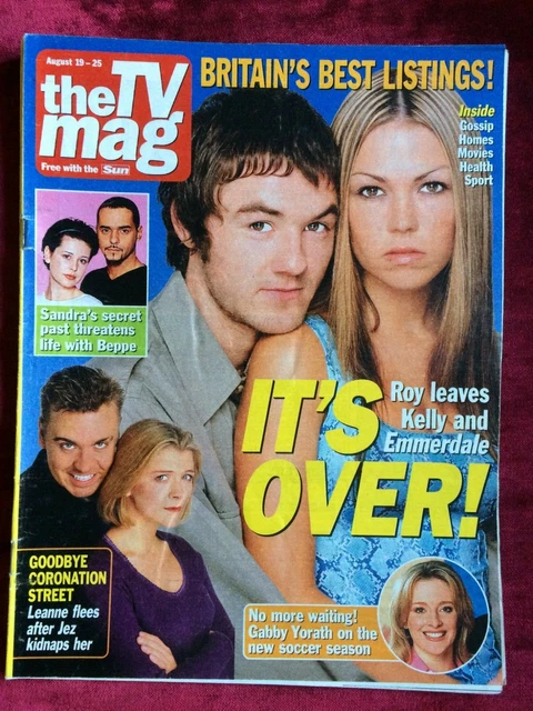 Sun Tv Mag 19 08 2000 Adele Silva Danny Mccall Clare Wilkie Andrea