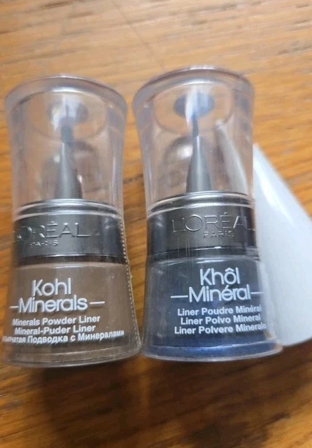 L'OREAL KHOL MINERALS Powder Eyeliner 2.4g - Choose Shade 03 Blue O5 ...