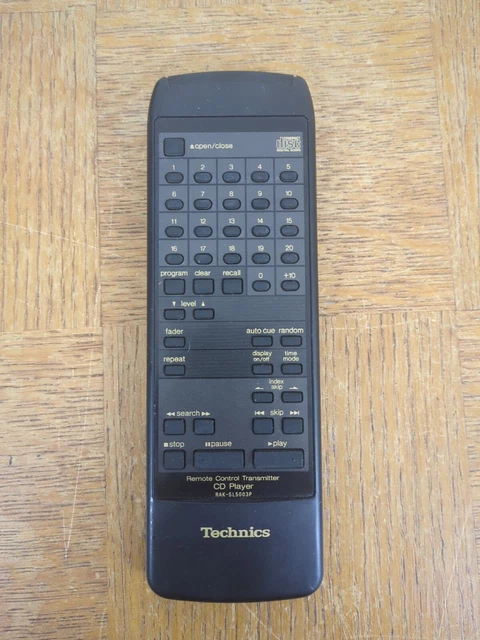 OEM GENUINE - Technics RAK-SL5003P - Remote Control - TESTED $69.95 ...