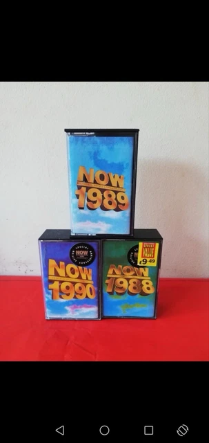 NOW THAT’S WHAT I Call Music Cassettes Anniversary Edition 1988 1989 ...