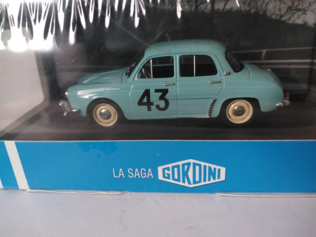 RENAULT DAUPHINE GORDINI N 43 Tour De Corse 1959 1/43. Saga Gordini Atlas EUR 15,00 - PicClick FR