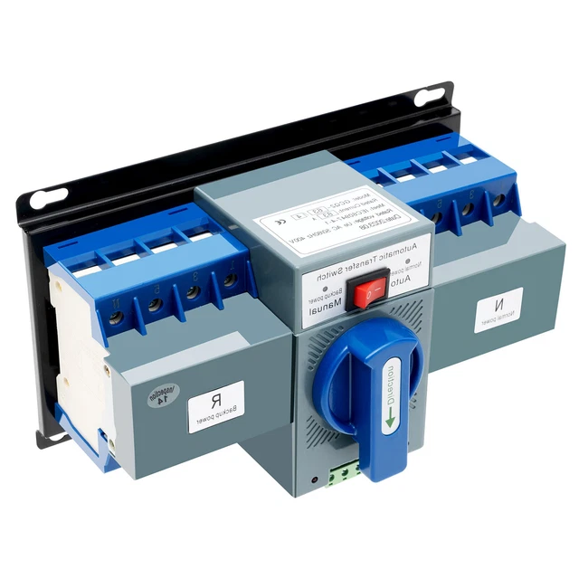 63A 4P NOTSTROM Umschalter Lastumschalter Doppeltransferschalter ...