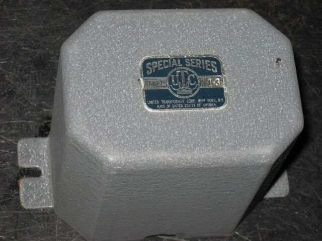 UTC MATCHING TRANSFORMER, S-13 Output/Line Transformer £65.02 - PicClick UK