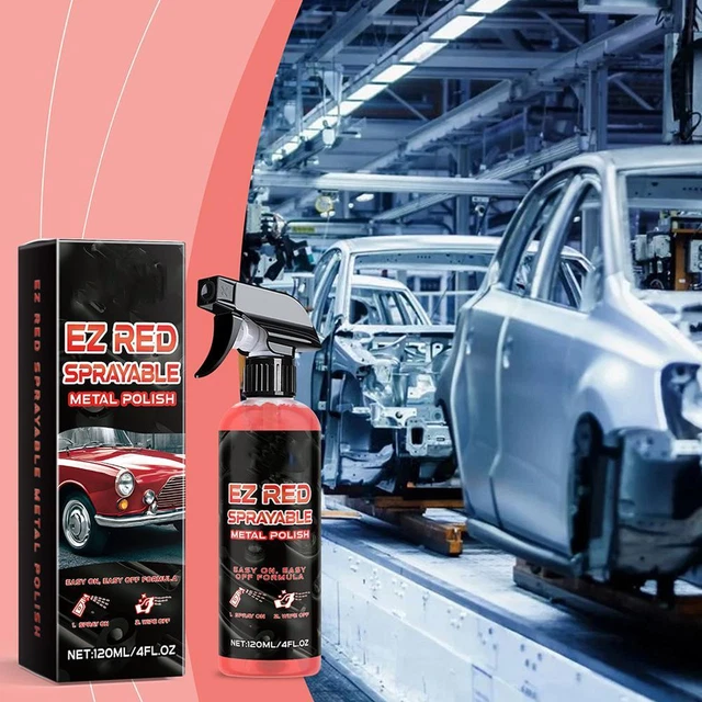 +CAR METAL POLISH Red can be sprayed to quickly enhance metallicLuster ...