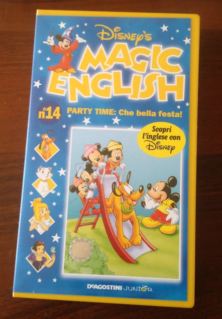 CS10> VHS - Disney 'S - Magic English N.14 - Party Time : Che Bella ...