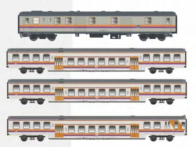ACME 70087 'TRENO vicinale'' Tipo 1973 a piano ribassato livrea MDVC ...