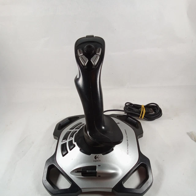 LOGITECH EXTREME 3D Pro Twist Handle Joystick Flight Stick With ...