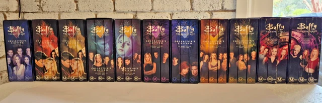 BUFFY THE VAMPIRE Slayer COMPLETE VHS Box Set Seasons 1 2 3 4 5 6 🌟RARE ...