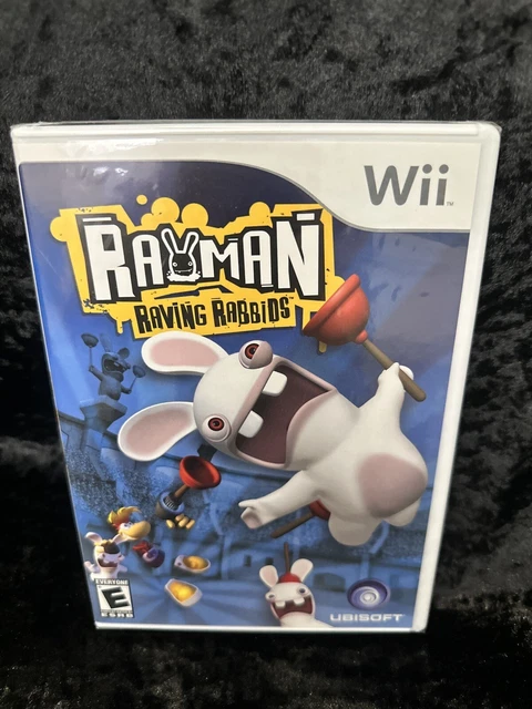 RAYMAN RAVING RABBIDS (Nintendo Wii, 2006) Brand NEW, Factory Sealed £ ...