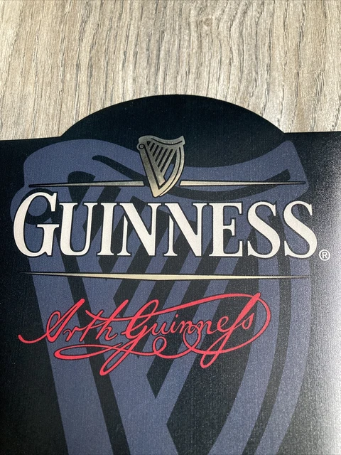 GUINNESS STICKER VINTAGE *RARE* Guinness Font Sticker £17.99 - PicClick UK