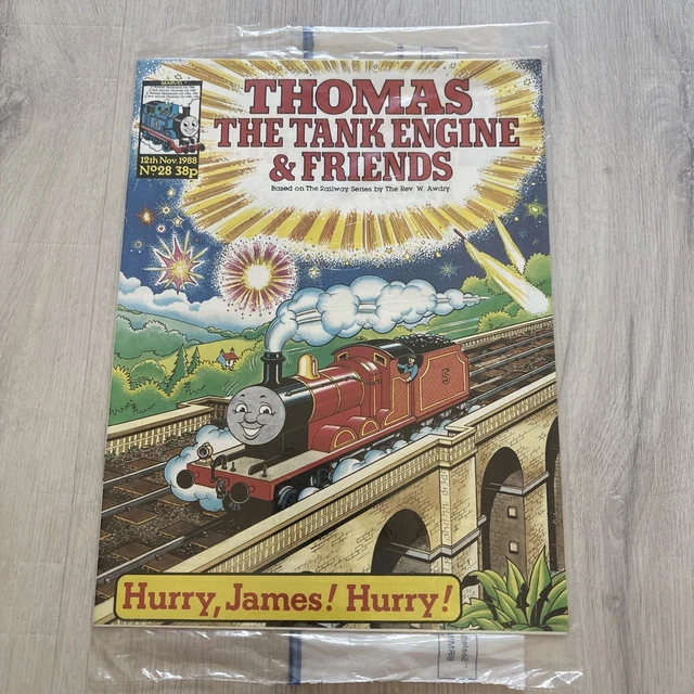 SEALED!!!! RARE THOMAS The Tank Engine And Friends Issue No.28 1988 . £ ...