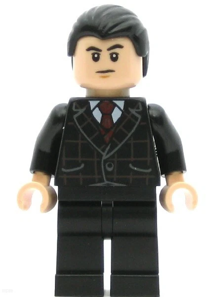 LEGO SUPER HEROES Minifigur Bruce Wayne schwarzer Anzug (Original) EUR ...