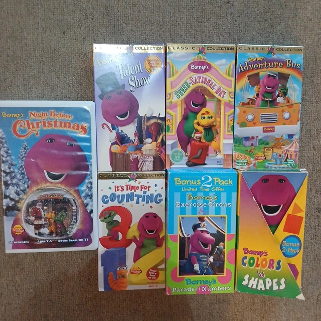 BARNEY VHS LOT Of 9 £18.92 - PicClick UK