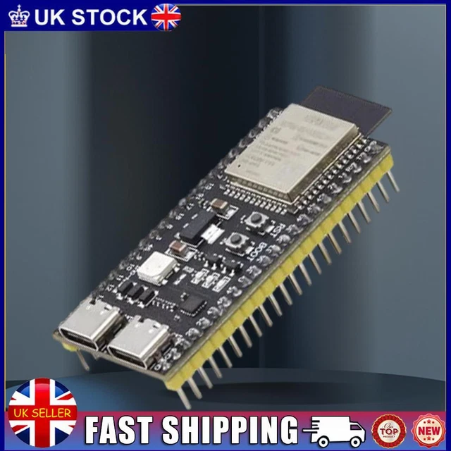 ESP32/ ESP32-S3/ESP32-C3 DEVELOPMENT Board Dual Type-C (N8R2 Welded) £9.70 - PicClick UK