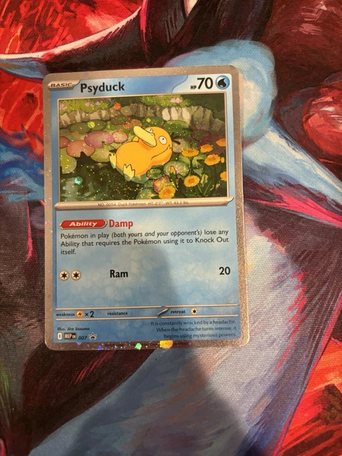POKÉMON TCG PSYDUCK MEP 007 Mega Evolution Pokemon Blister Promo Cosmo ...