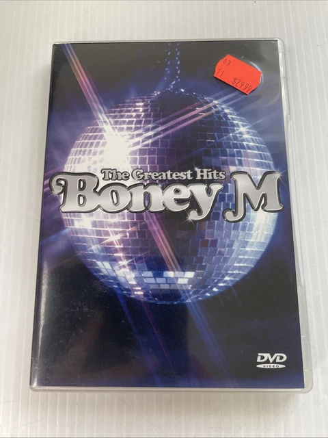 BONEY M DVD The Greatest Hits Region ALL Rare excellent Mint Disc £19. ...