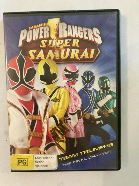 POWER RANGERS TEAM Triumphs The Final Chapter - DVD $9.50 - PicClick AU