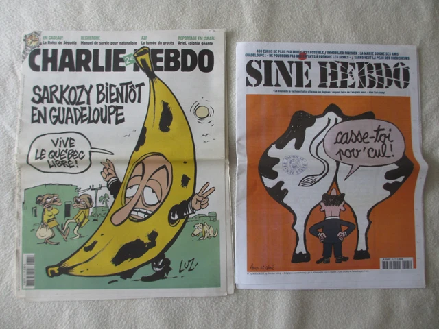 CHARLIE HEBDO N° 869 + Sine Hebo N° 23- 11/02/2009 EUR 5,00 - PicClick FR