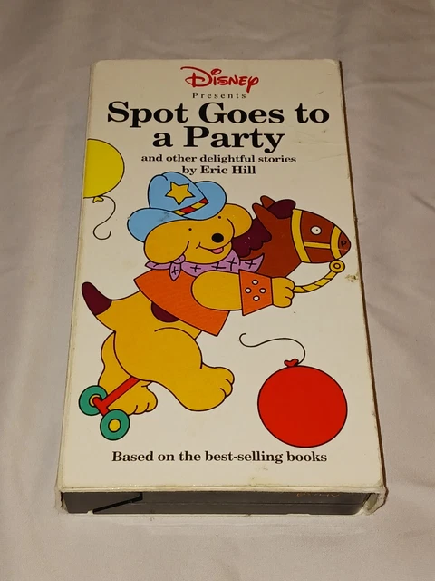 DISNEY PRESENTS SPOT Goes to a Party VHS £10.60 - PicClick UK