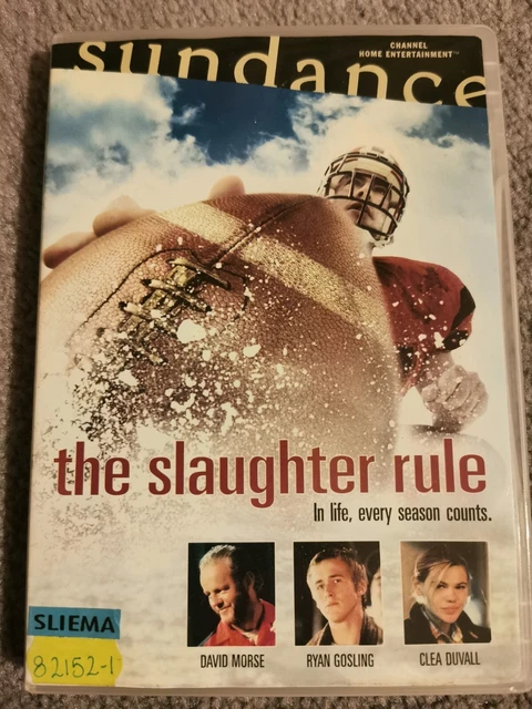 THE SLAUGHTER RULE (DVD, 2002 Film, Ryan Gosling, US Import - UK ...