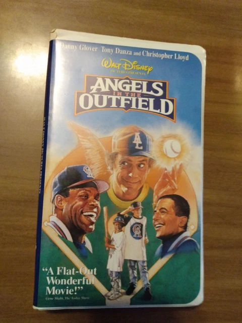 ANGELS IN THE Outfield VHS Walt Disney Home Video, Plastic Clamshell ...