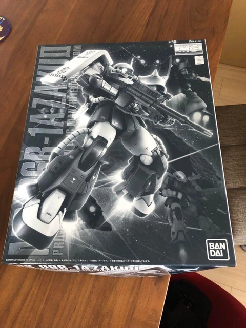 BANDAI MG 1/100 MS-06R-1A Eric Mansfield Custom Zaku II Limited Gundam Model Kit EUR 182,97 ...