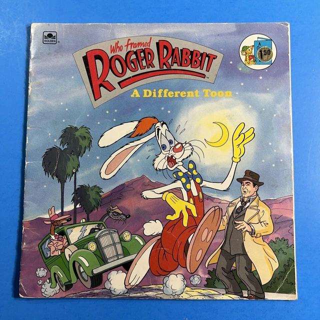 WHO FRAMED ROGER Rabbit A Different Toon Golden Book Vintage 1988 £4.81 ...
