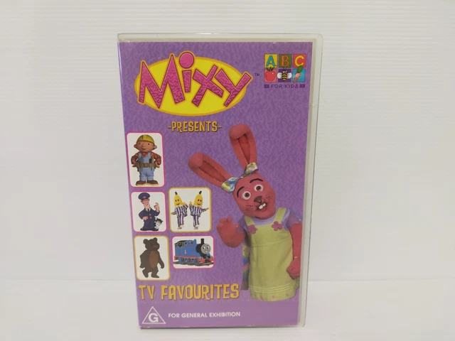 MIXY PRESENTS TV Favourites ABC Kids, Rare Title, VHS Video Pal ...
