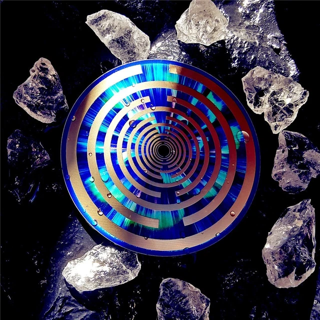 FOR TESLA ENERGY Disk Polarizing Double Coil with Color Therapy for ...