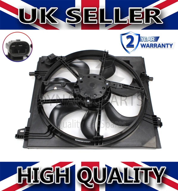 FOR NISSAN X-TRAIL T32 Qashqai J11 Engine Cooling Radiator Fan ...