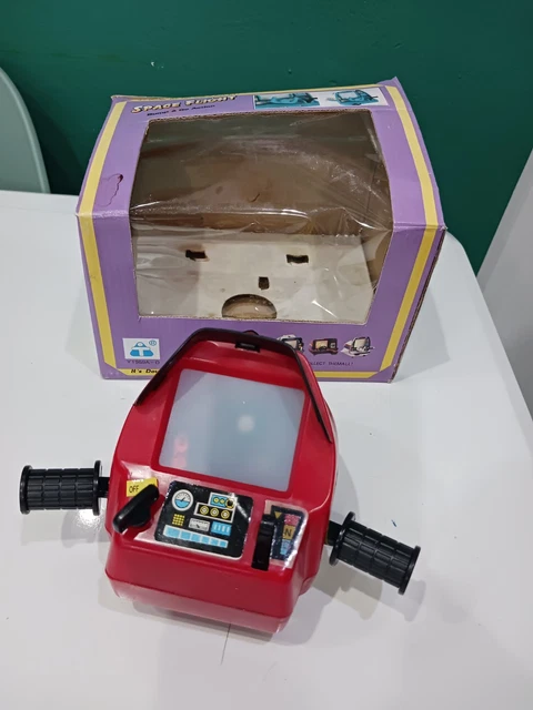 HAPPY DRIVER SPACE Flight Arcade, Bump N Go Vintage Gaming Robot 80s? £ ...