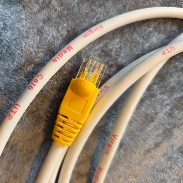 VIRGIN MEDIA ETHERNET Cable Cat6 £7.46 - PicClick UK