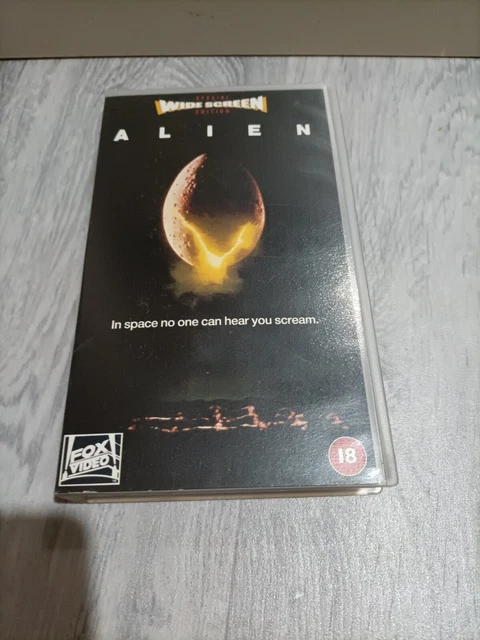 ALIEN (1979) SPECIAL Widescreen Edition Fox Video Tape VHS UK PAL ...