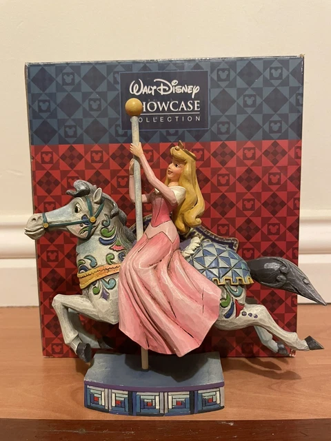 DISNEY TRADITIONS JIM Shore Aurora Carousel Horse With Box £120.00 ...