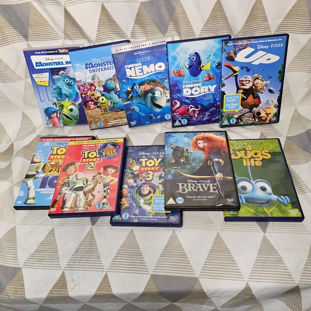 DISNEY PIXAR DVD Bundle x 10 Kids Movies £10.95 - PicClick UK