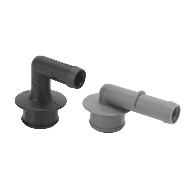 PCV VENT VALVE Elbow PCV CCV Vent Valve Elbows With Grommets Set ...