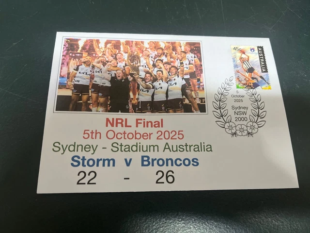 (1621) 6-10-2025 - NRL Grand Final 2025 - Won by Brisbane Broncos (22 ...