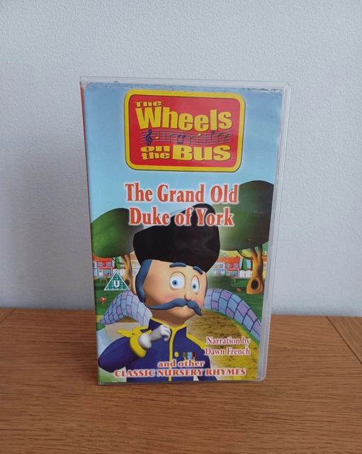 THE WHEELS ON The Bus The Grand Old Duke Of York Pal Vhs Kids' Video ...