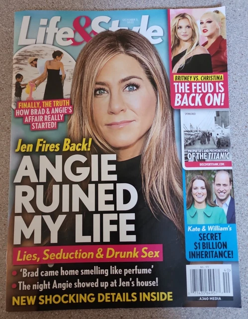 LIFE & STYLE Magazine Oct 3, 2022 Angie Ruined My Life! Jennifer ...