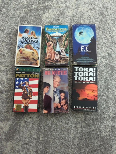 VHS TAPES 1 lot Of 6 $14.00 - PicClick CA
