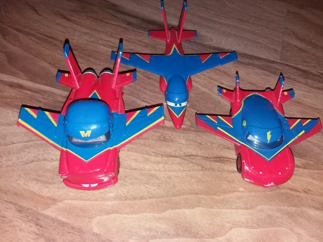 DISNEY PIXAR CARS Air Mater 3er Pack - Mater, Falcon & Lightning ...