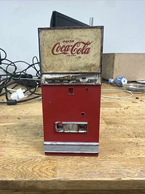 VINTAGE 1960S COCA-COLA Pop Machine 9 Transistor AM FM Radio £40.00 ...