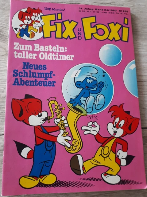 FIX UND FOXI Nr.24/1983--mit extra Beilage-toller Oldtimer EUR 2,10 ...