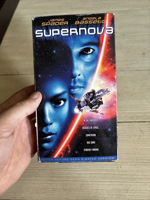 SUPERNOVA VHS HORROR Sci-Fi James Spader Angela Bassett R-Rated Version ...