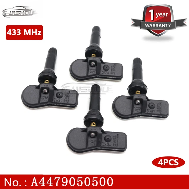 4PCS 433MHZ TIRE Pressure Sensor TPMS A4479050500 For Mercedes Chrysler ...