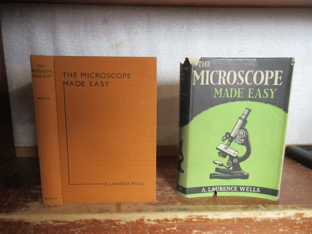 OLD THE MICROSCOPE MADE EASY Book CRYSTAL DIATOM BACTERIA MICROBIOLOGY ...