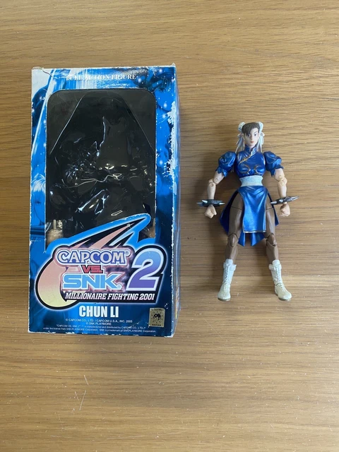 STREET FIGHTER CHUN Li Action Figure Capcom Vs Snk 2 Statue £17.95 ...