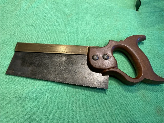 ROBERT SORBY & Sons Ltd (Kangaroo Logo) Brass Backed Saw 8” 15 TPI? £15 ...