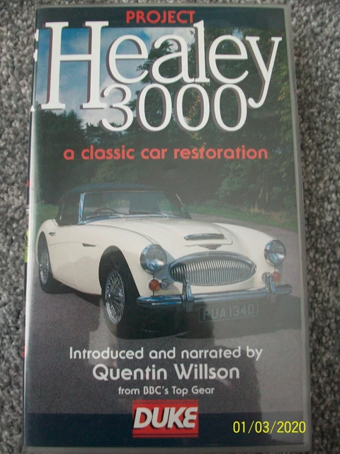 PROJECT HEALEY 3000 A Classic Car Restoration VHS Video Quentin Wilson ...