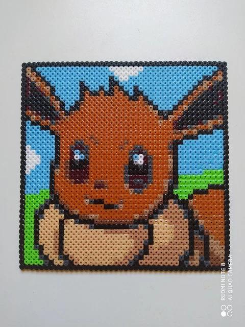 EVOLI (EVEE) POKEMON 1ere G Perler beads / Pixel Art EUR 17,00 ...